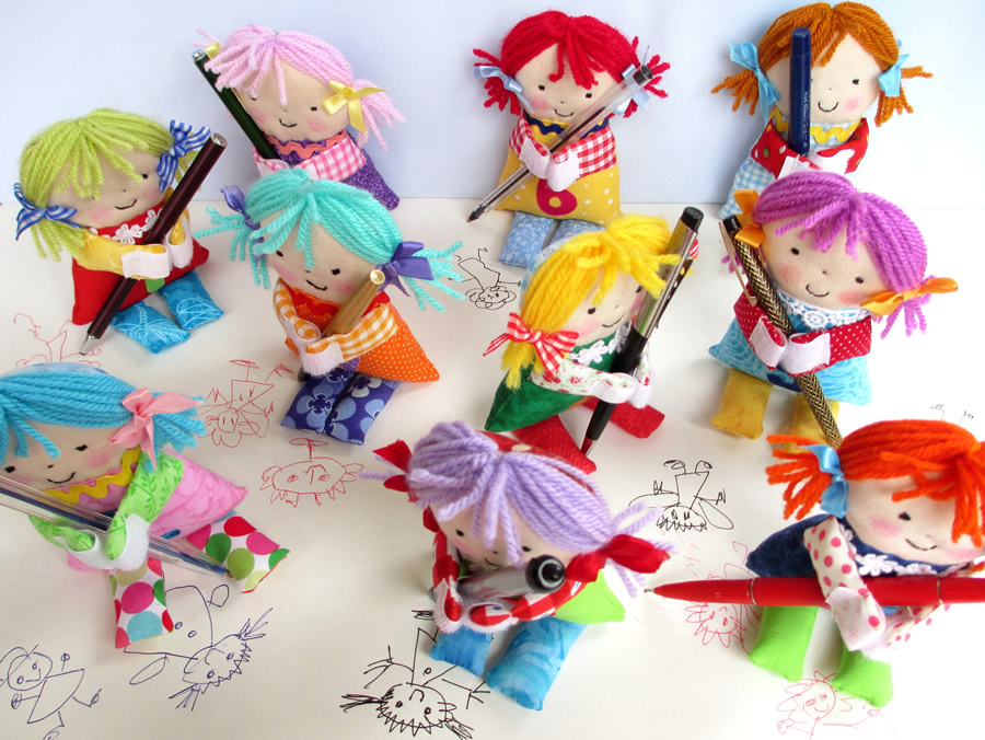 Flutterby Patch: New Doll Pattern