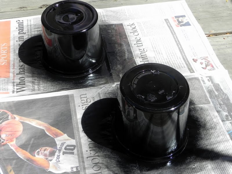 Smart n Snazzy: 30 Days of DIY: Day 28 ~ Upcycled Butter Container Planters