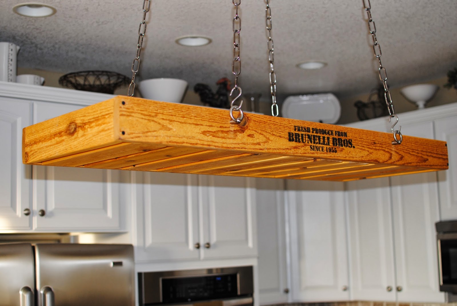 Edna Faye Creations: Rustic Pot Racks and Ladders