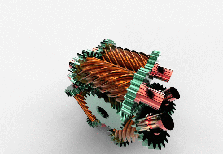 How it works TORSEN DIFFERENTIAL || Design 3D || Library