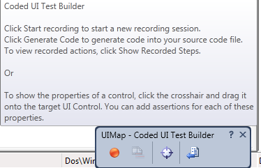 MicroSoft Visual Studio Testing