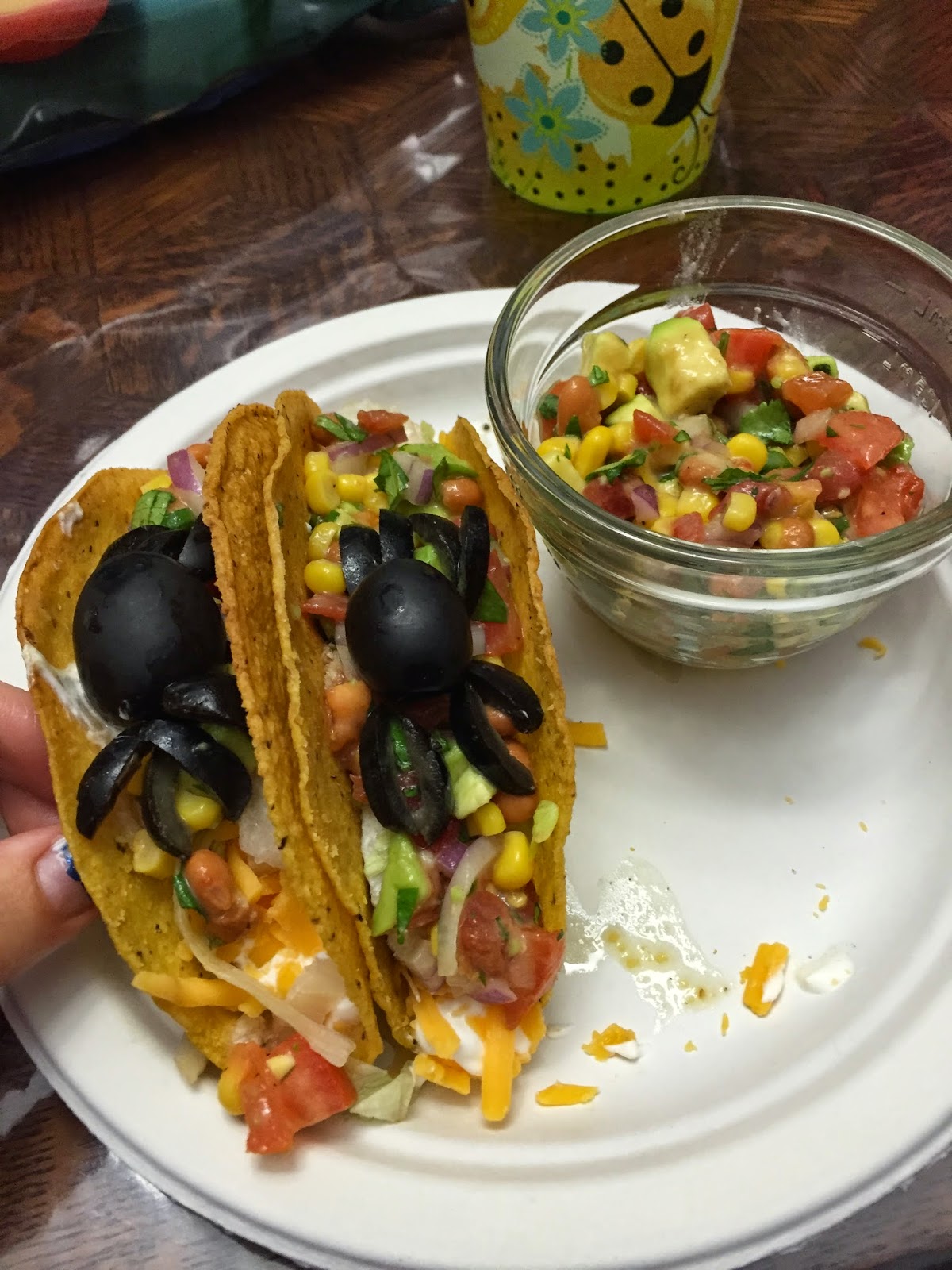 Welcome to the Krazy Kingdom: Spider Tacos & Homemade Salsa