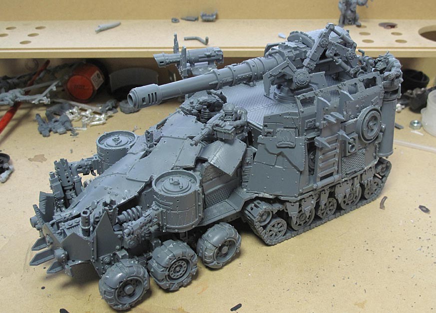 Back on the Battlewagon: Ork Custom Battle Wagon