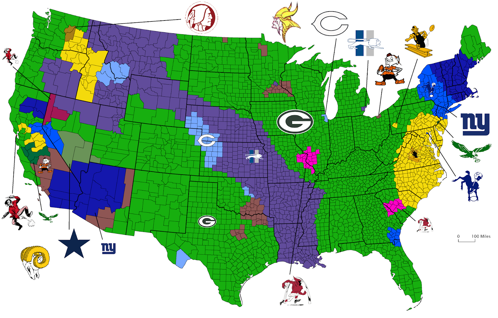 Royal Ramblings: NFL Empires: 1962