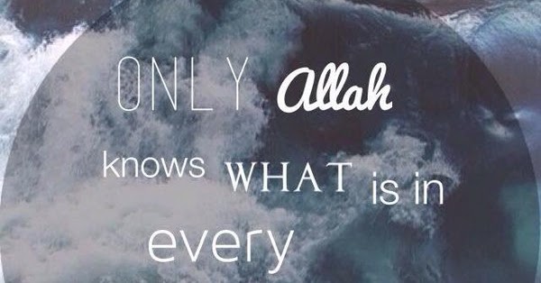 KAKCIK SEROJA: Only Allah Knows...