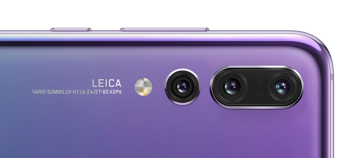Смартфон Huawei P20 Pro с тремя камерами Leica