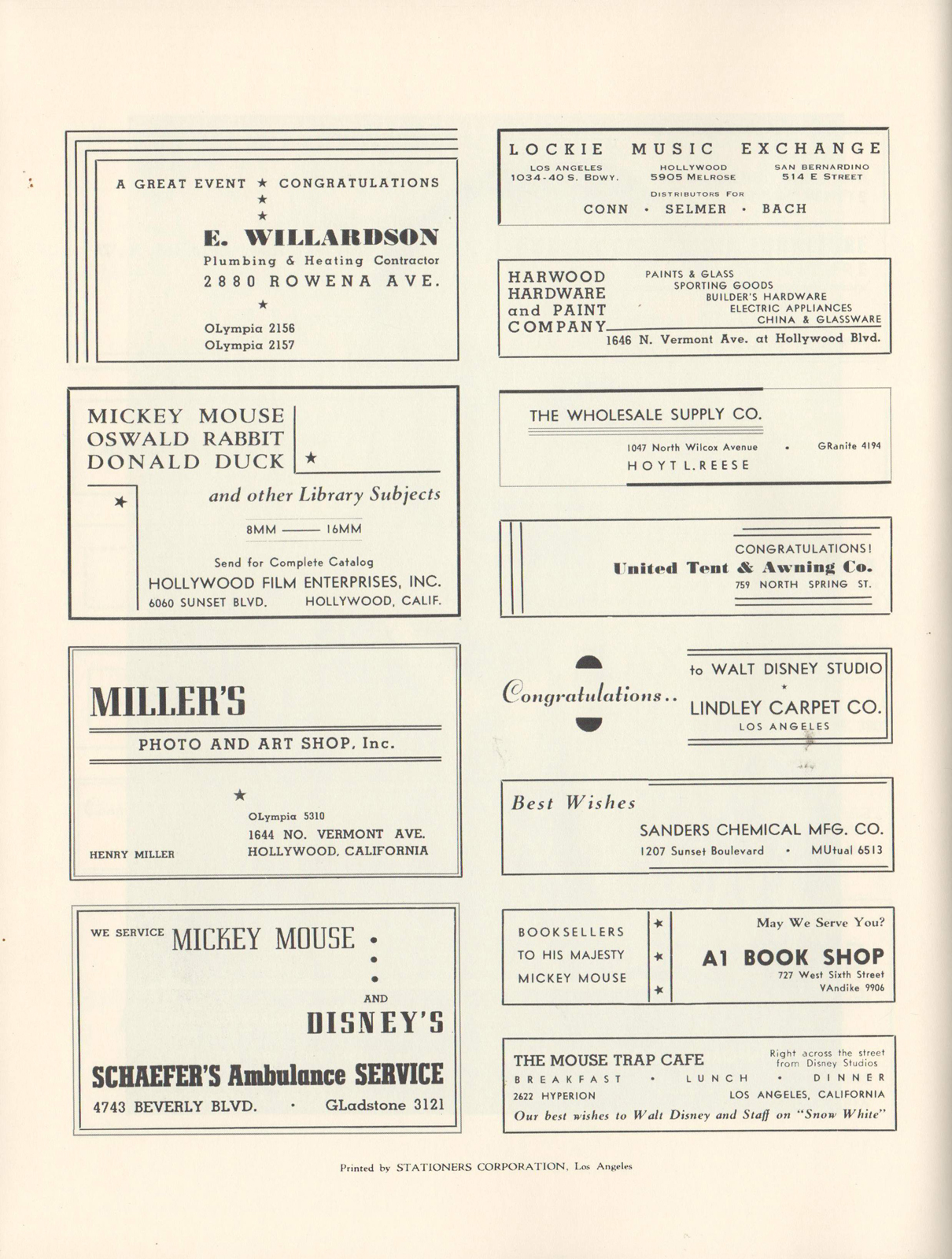 Filmic Light - Snow White Archive: Replica Souvenir Program (70th ...