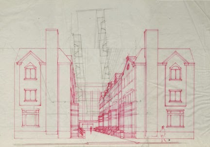 Beyond Architectural Illustration: Perspective - One Point Perspective ...
