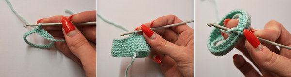 ergahandmade: Crochet Chain Scarf + Free Pattern Step By Step