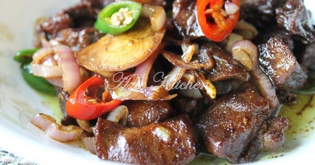 Lidah Masak Kicap Mudah - Azie Kitchen