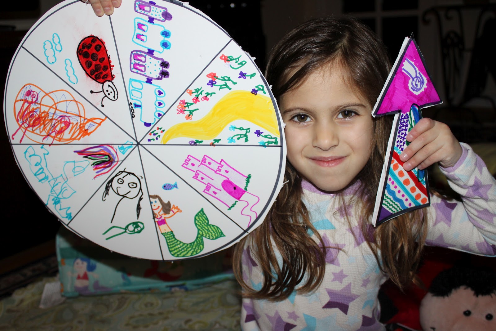 Green Owl Art: Story Wheel