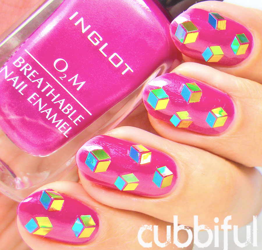 cubbiful: Glitter Placement Cubes #WNAC2015