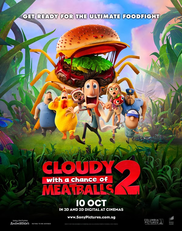Fred Said: MOVIES: Review of CLOUDY WITH A CHANCE OF MEATBALLS 2: Food ...