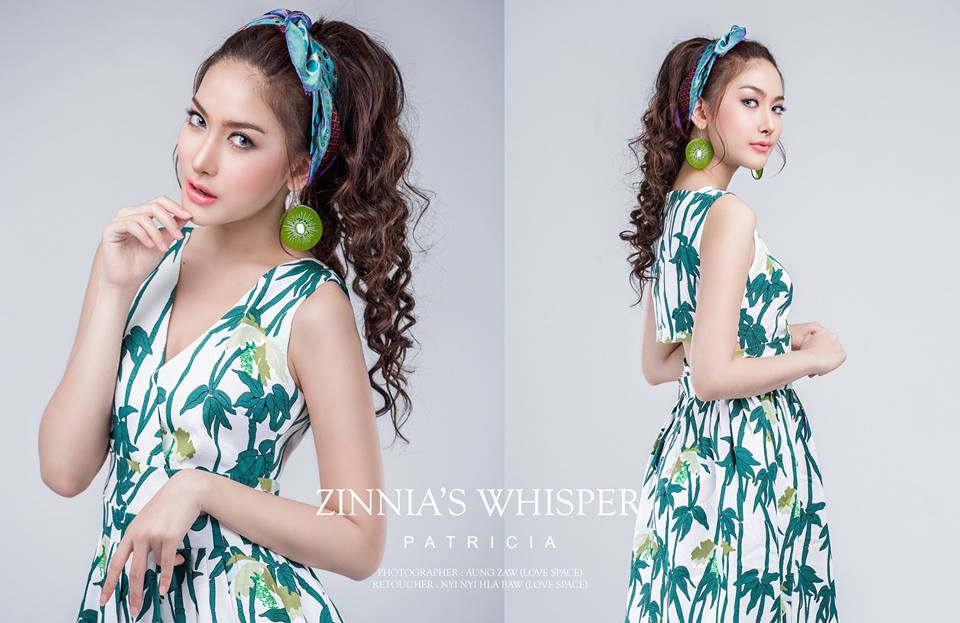 Patricia In Flower Print Dresses : she looks so cute