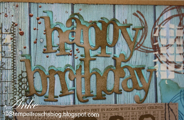 Stempelfroschsblog: Happy Birthday Dirk!