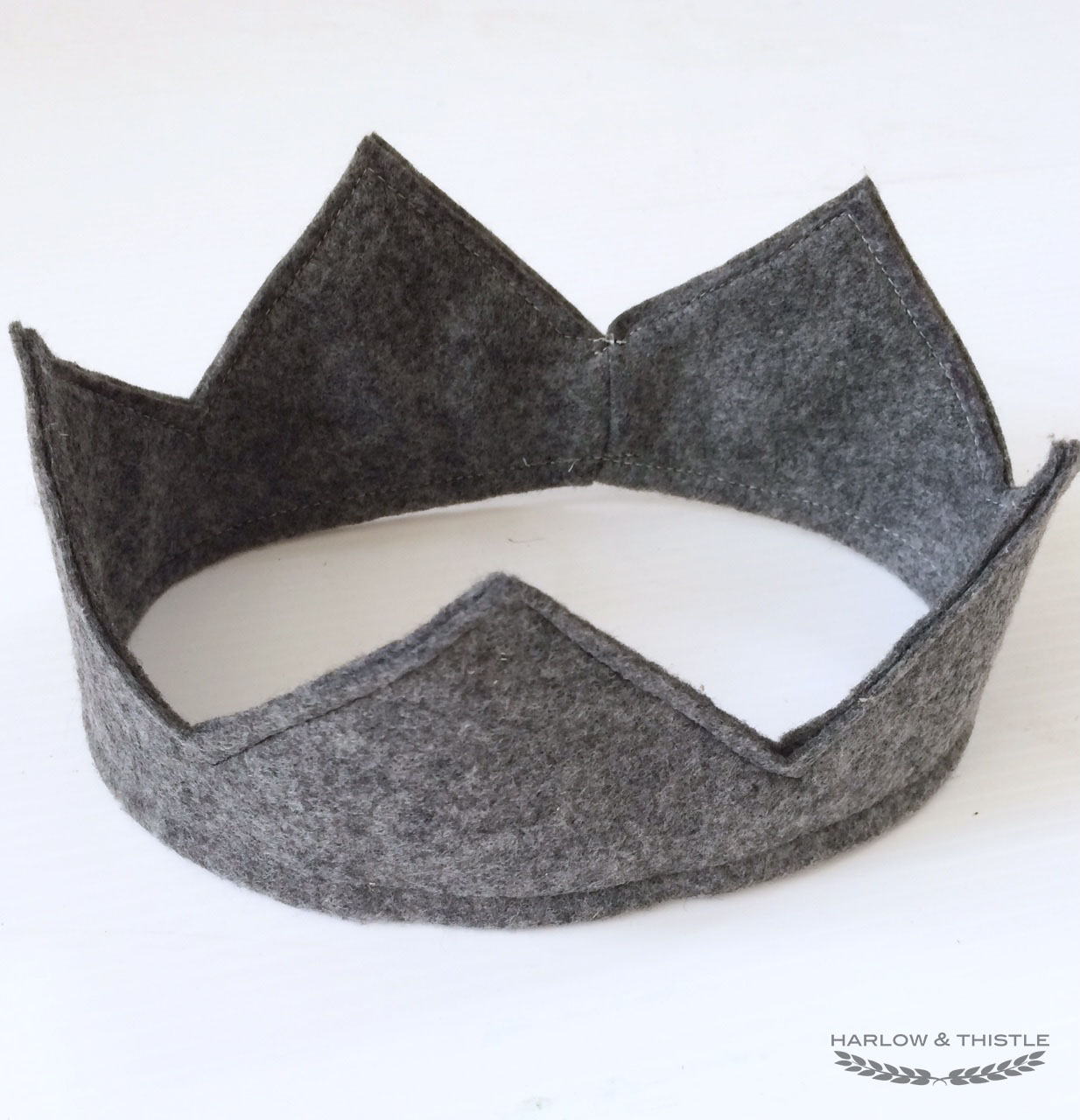 DIY Felt Crown for Baby - Harlow & Thistle