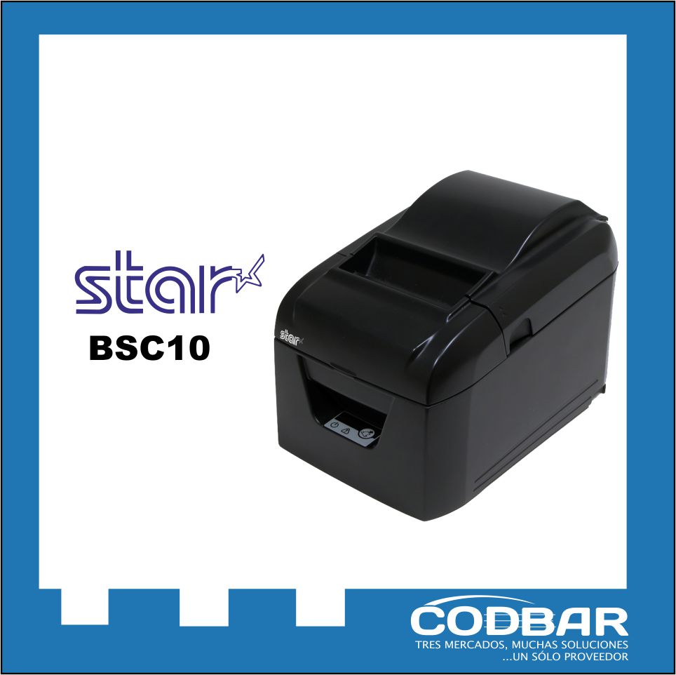 Codbar productos: Impresora térmica Star BSC10U