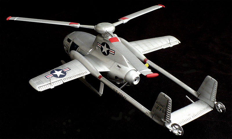 The Great Canadian Model Builders Web Page!: McDonnell XV-1 Convertiplane