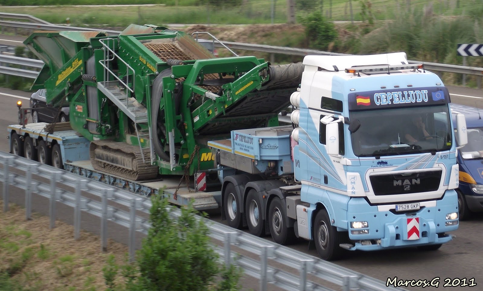 TrucksCantabria: MAN TGX V8 el camión más potente de Europa