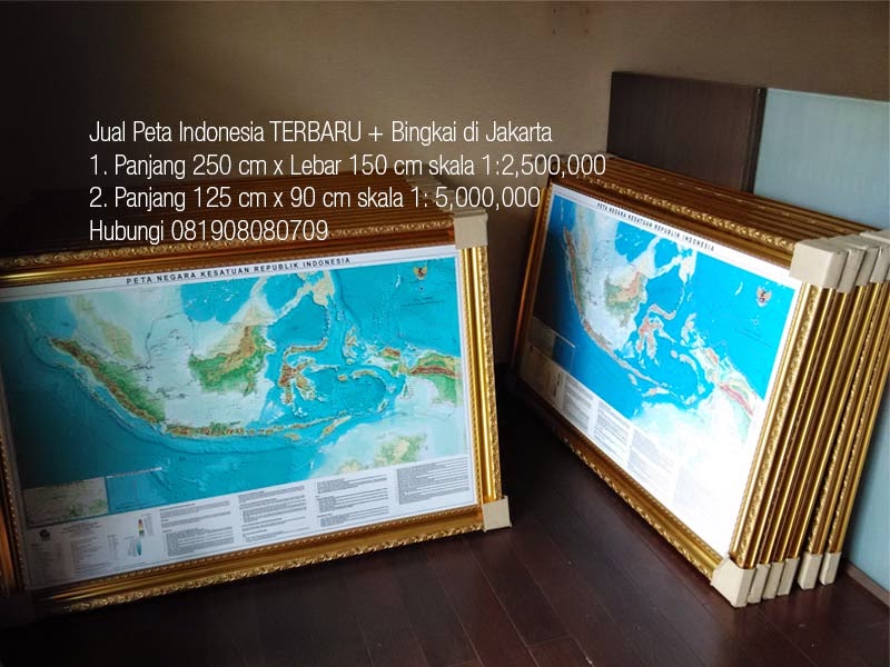 Jual Peta Indonesia Terbaru di Jakarta: Jual Peta Indonesia Terbaru ...