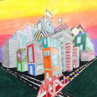 Art Over Time: 2 Point Perspective