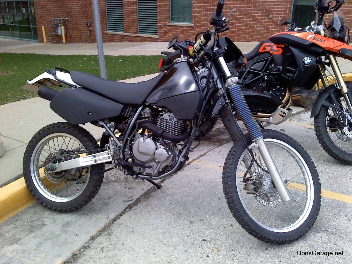 Don's garage: DR350 Supermoto Project