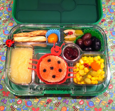 The Lucky Lunchbox: Ladybug lunch
