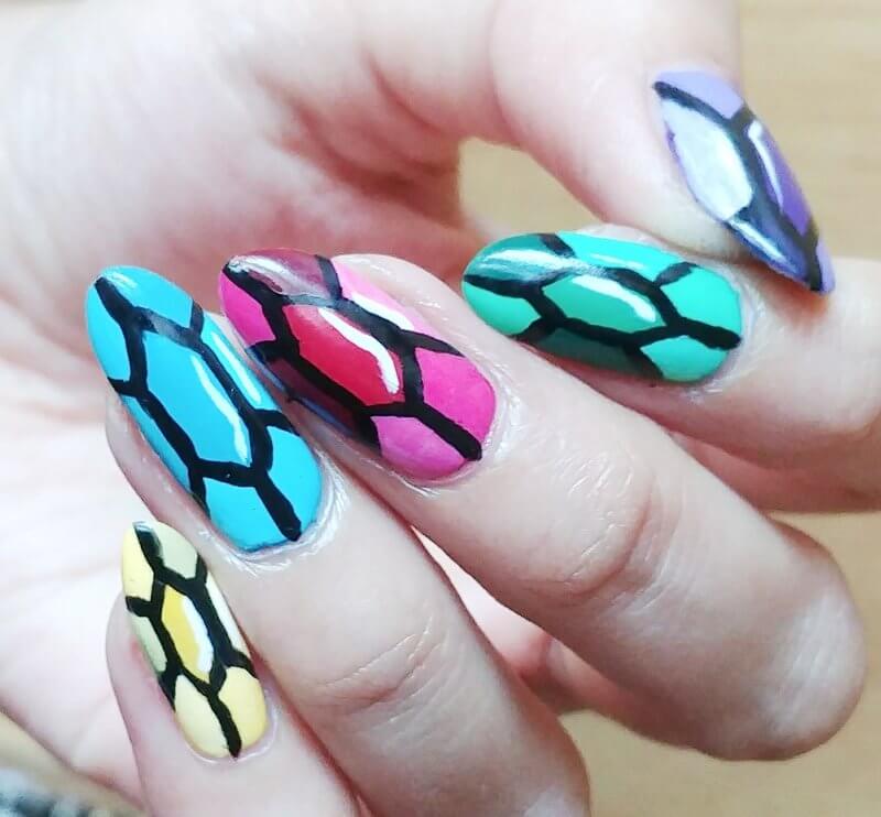 Infinity Acrylic Nail Designs