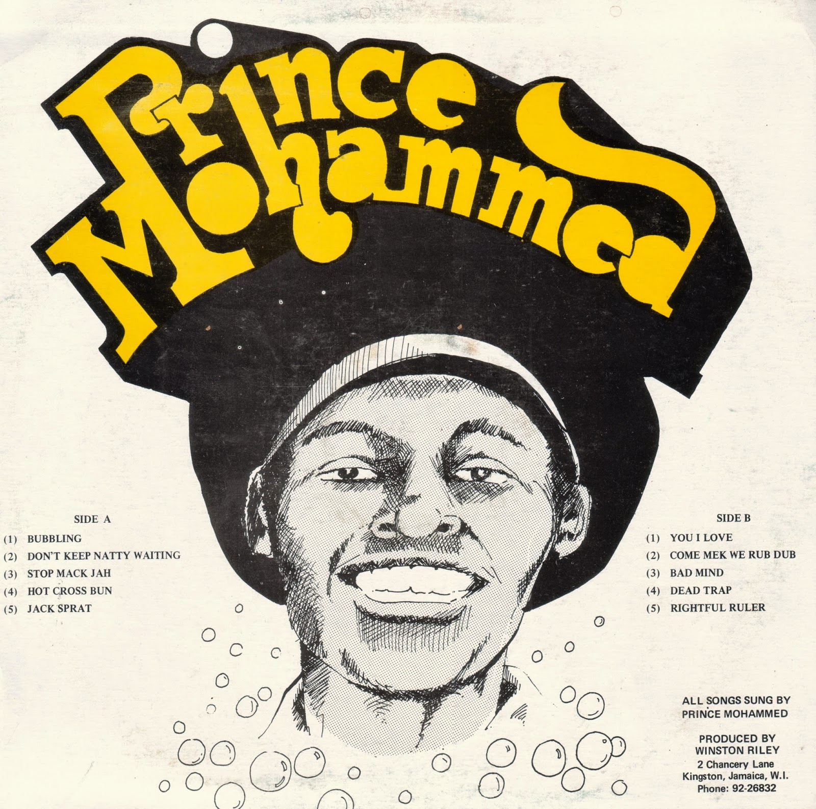 Rasta Reggae Music: Prince Mohammed - Bubbling