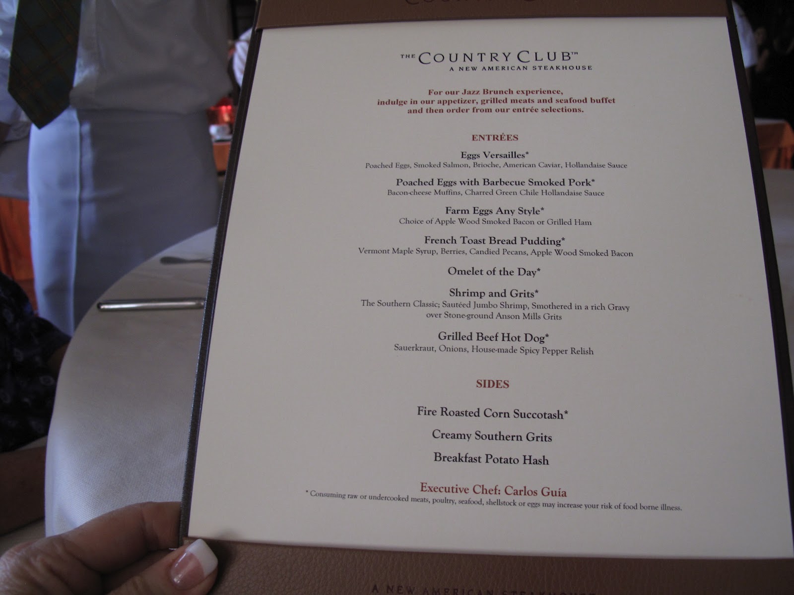 LAS VEGAS DAZE: Country Club Jazz Buffet at Wynn