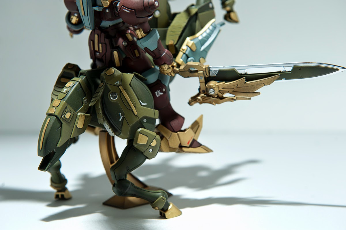 Custom Build: HGFC 1/144 Master Gundam + Fuunsaiki "Sengoku Master"
