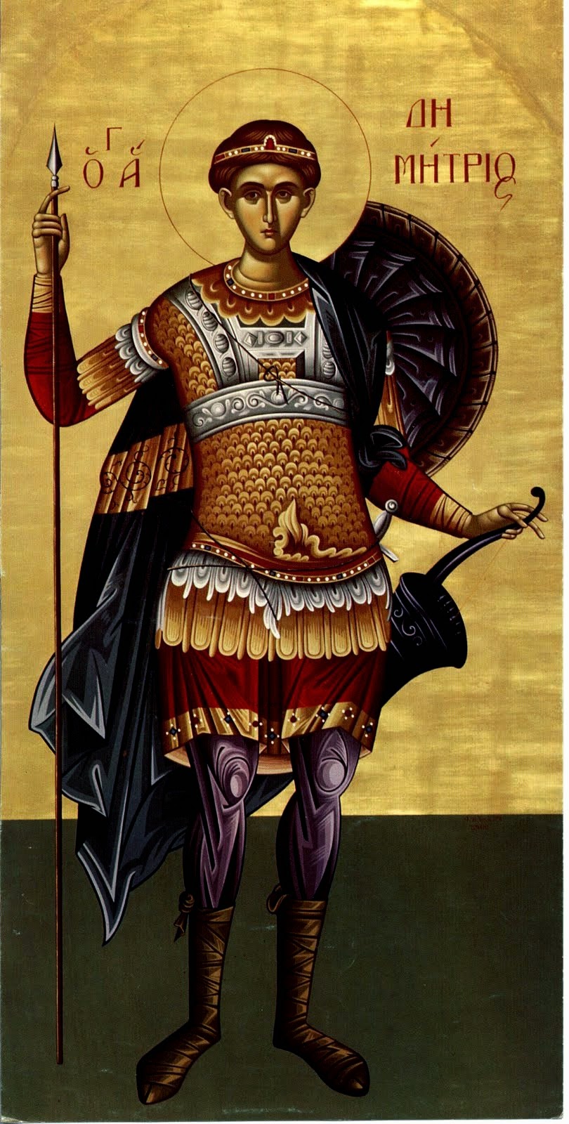 ARTOKLASIA: St. Demetrios twice saving Elder Philotheos Zervakos (+1980)