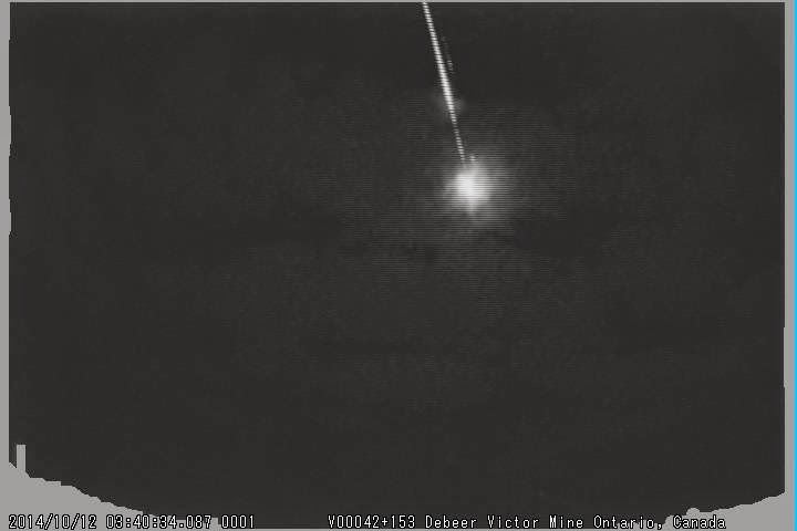 The Latest Worldwide Meteor/Meteorite News: Ontario, Canada Meteor ...