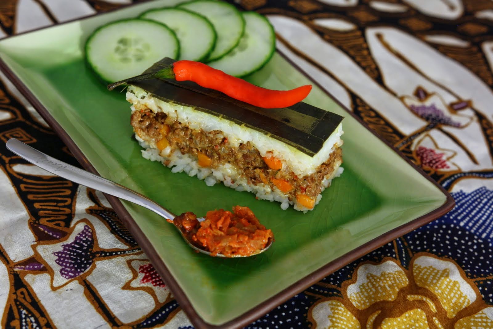 Lemper Daging Bumbu Bali | Pimentious