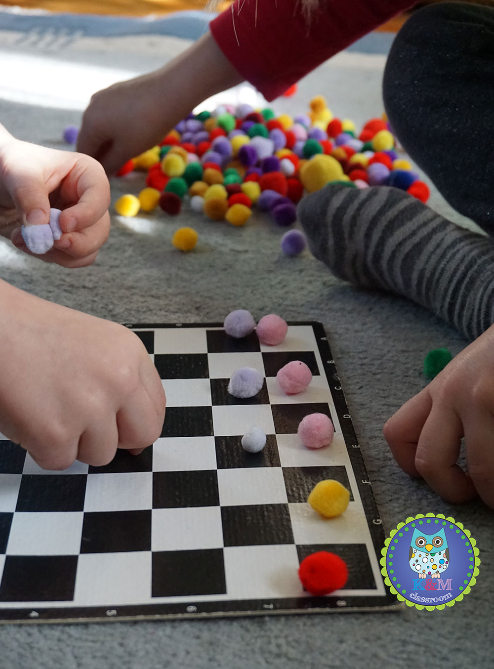 KM Classroom: Color Grid Reference Game + A Freebie