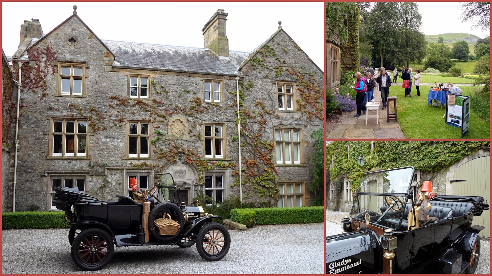 Settle Station Water Tower: Langcliffe Hall Open Gardens, Gladys and a ...