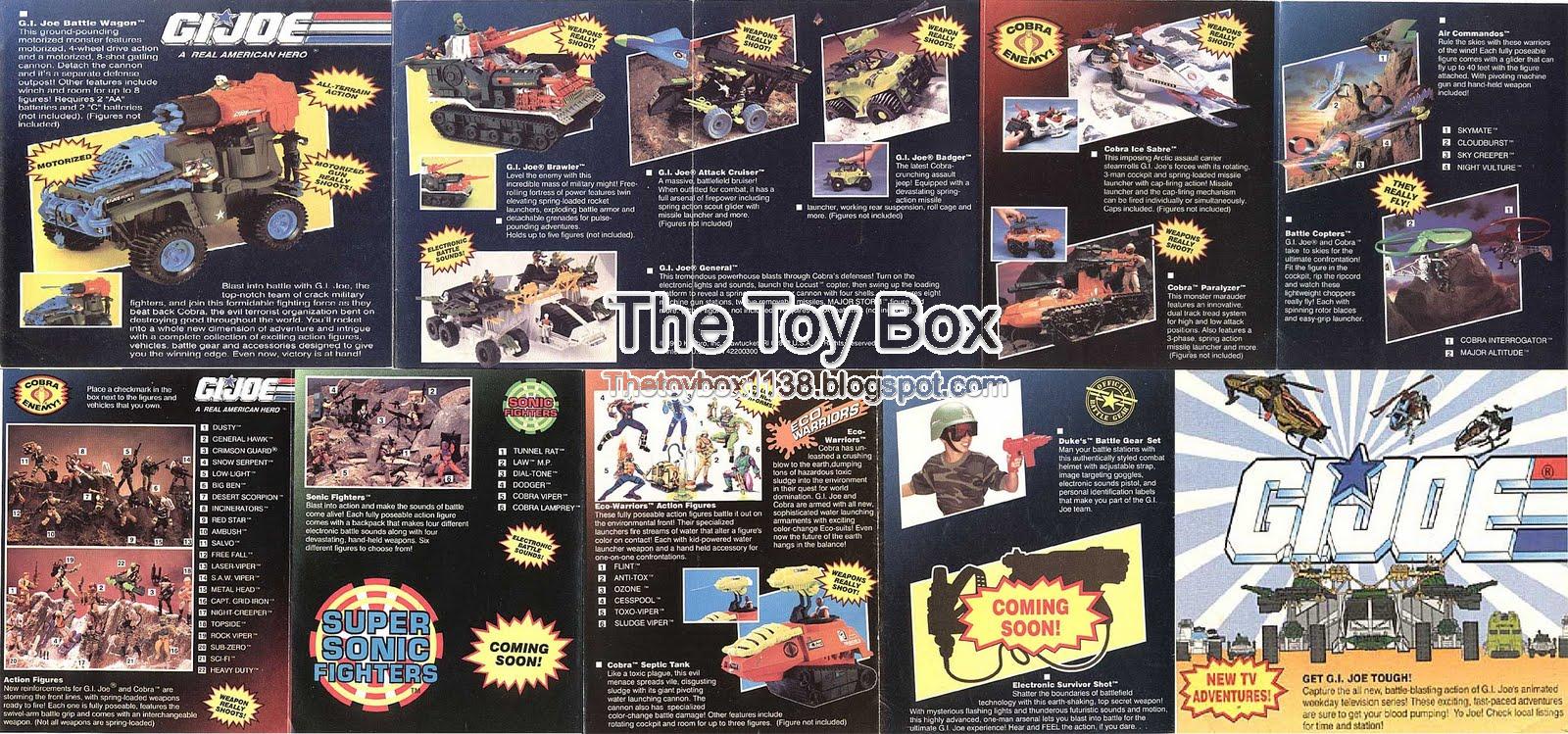 The Toy Box: G.I. Joe Package Inserts (Hasbro)