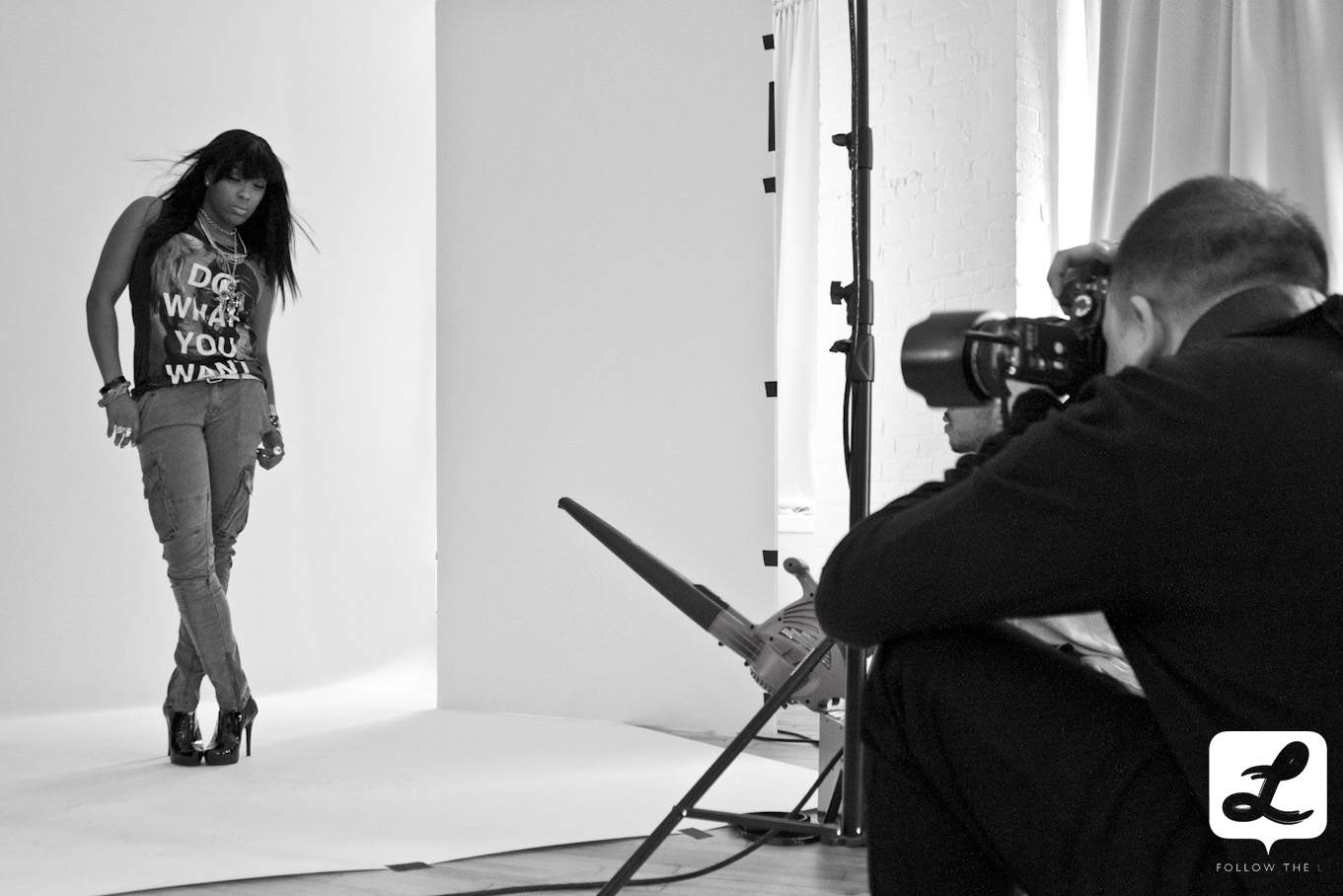 Follow The L: [GOODS] Behind The Scene With Andreena Mill - All Eyes On Her