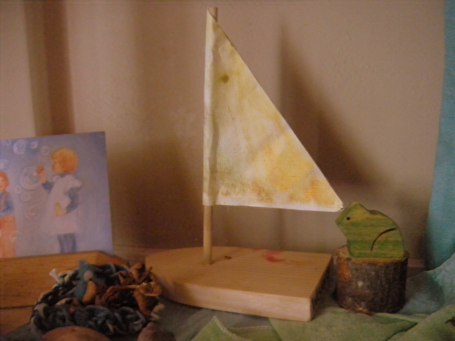 Bending Birches: Summer Nature Table