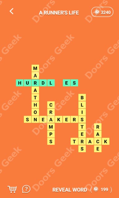 Wordcross (Camel) Level 156 Answers ~ Doors Geek