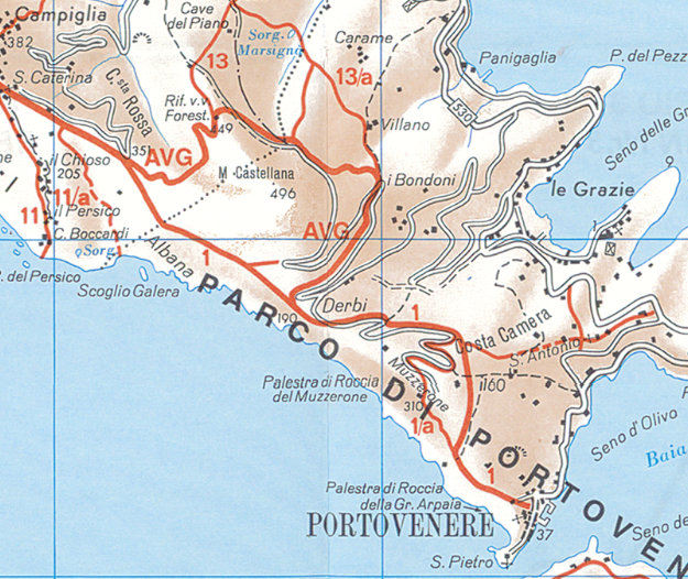 Sentieri di La Spezia e dintorni: Inauguriamo il Blog con un bel ...