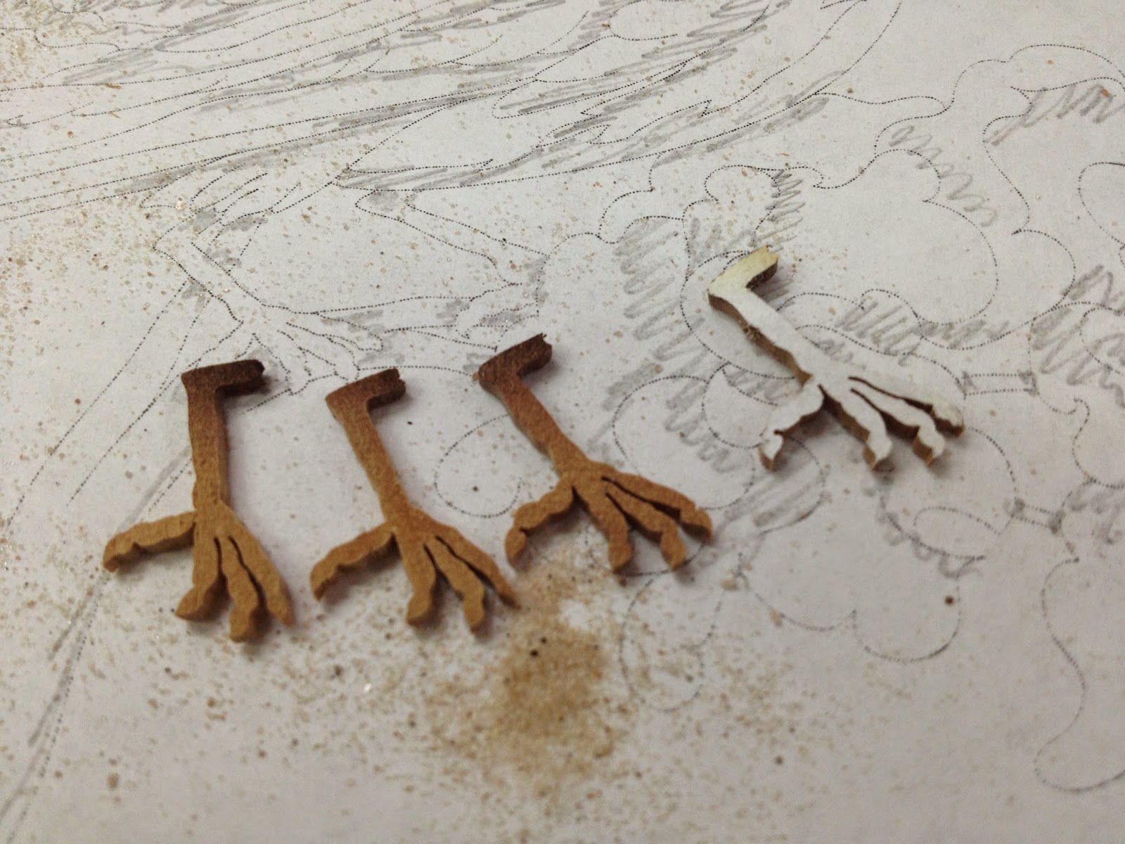 Patrice Lejeune: Treasure Box #2 - Marquetry hot sand shading