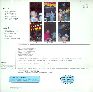 Pipos - O Encontro Da Massa Vol. 2 1994 (Qualidade Vinil) - Site Funk antigo