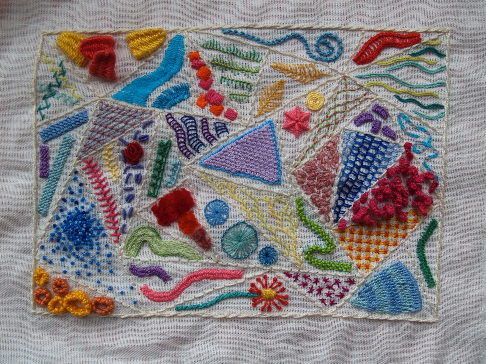 Leas lille verden: Broderi i dimension