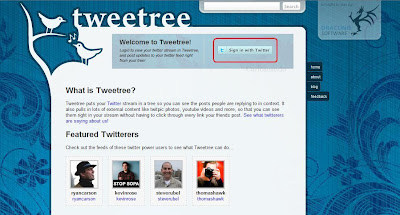Tweetree ~ Tu cuenta de Twitter como un árbol ~ Curioseando