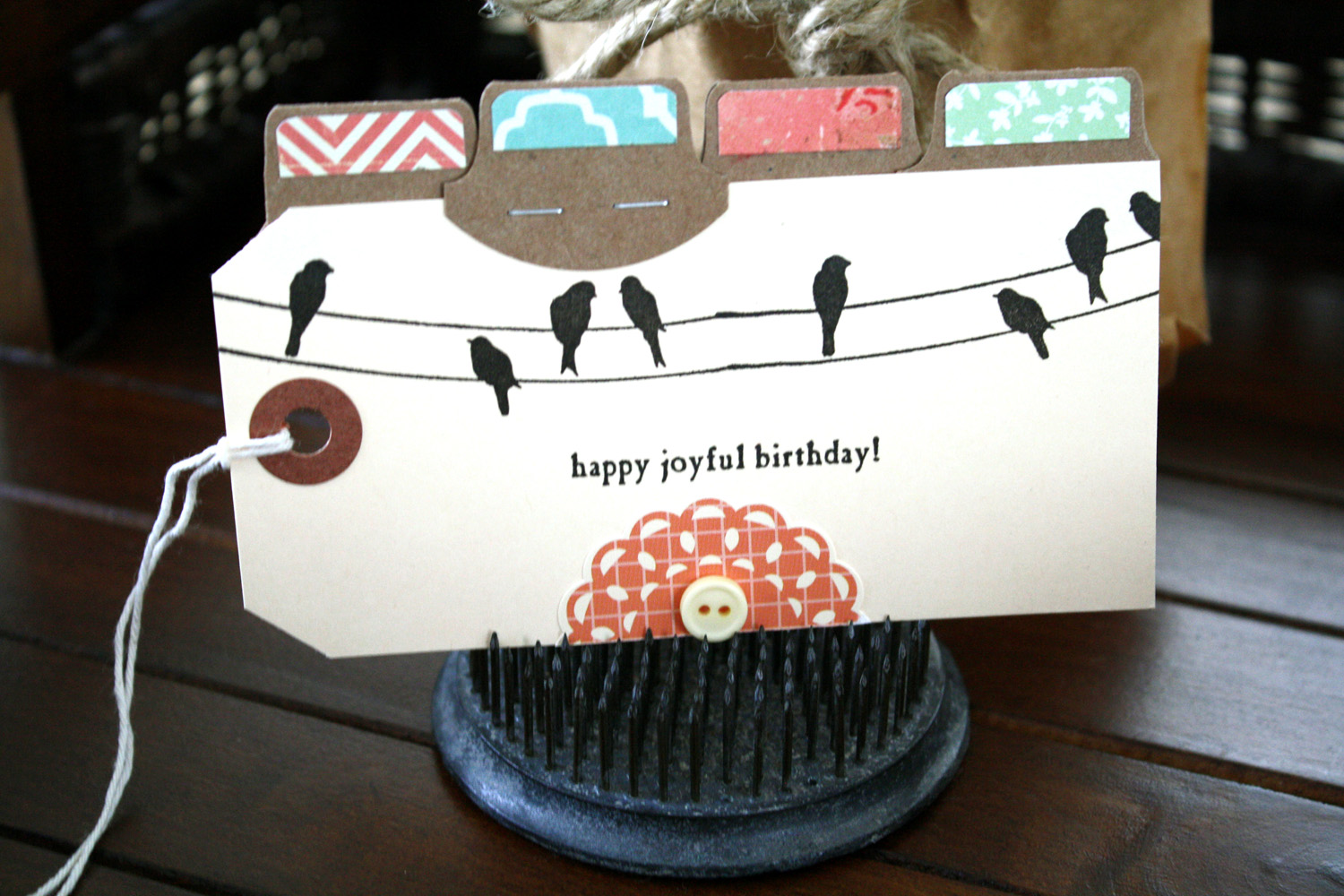 paper rhino: Happy Birthday Kimber