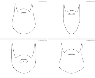 Four Coloring: Free printable Beard coloring pages for kids