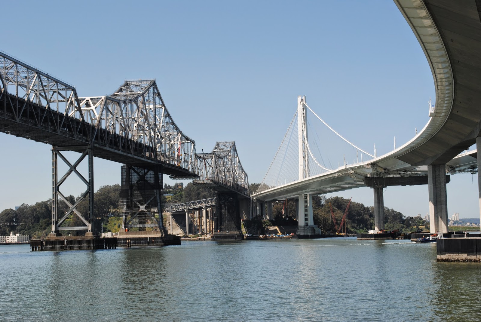 Bridge of the Week: Alameda County, California Bridges: East Bay Bridge ...