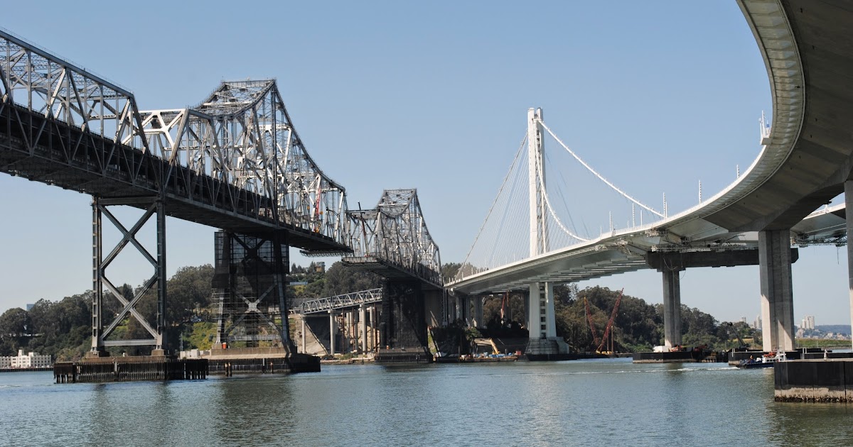 Bridge of the Week: Alameda County, California Bridges: East Bay Bridge ...