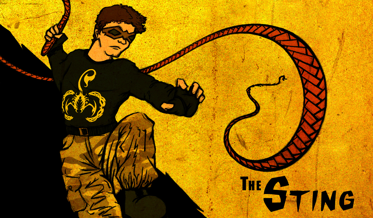 Danielle Pajak Illustrations: The Sting Chronicles: Superhero of Arizona
